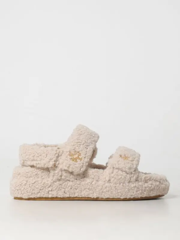 Tory Burch Flat Sandal - White