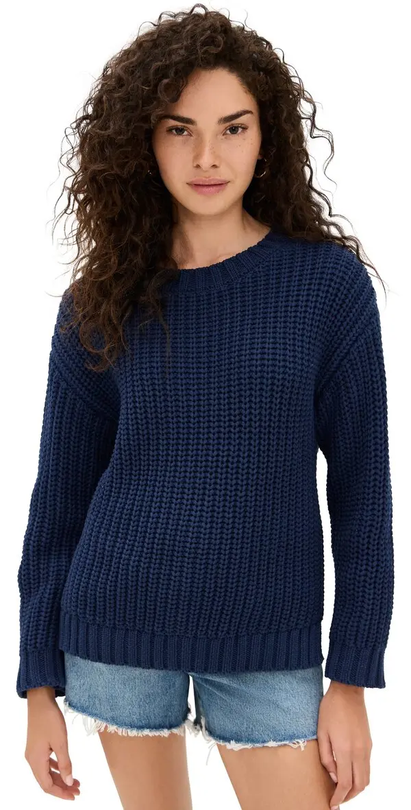 MAREA Ribbed Knit Beach Sweater