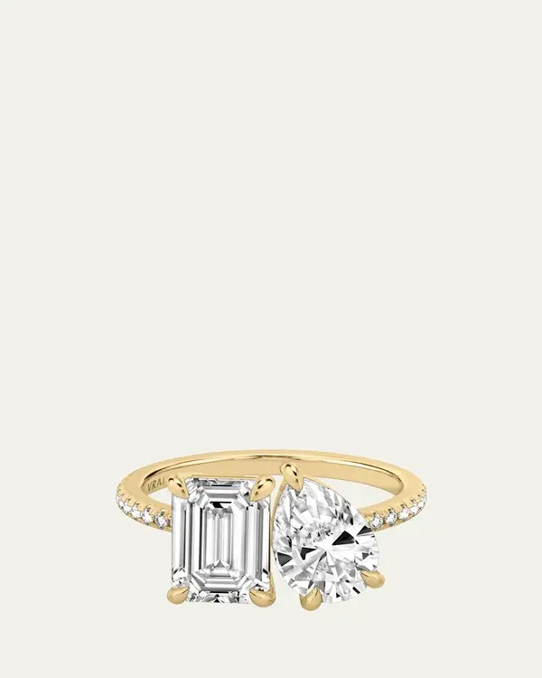VRAI 14k Toi Moi Lab Grown Diamond Ring, 3.00tcw - Gold