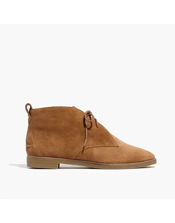 Madewell The Nash Lace-up Boots - Truffle