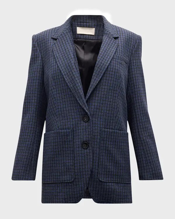 Vanessa Bruno Bradley Check Blazer