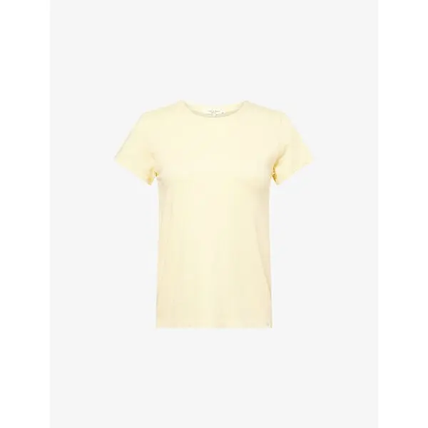 Rag & Bone Slub Cotton T-shirt - Sunlt