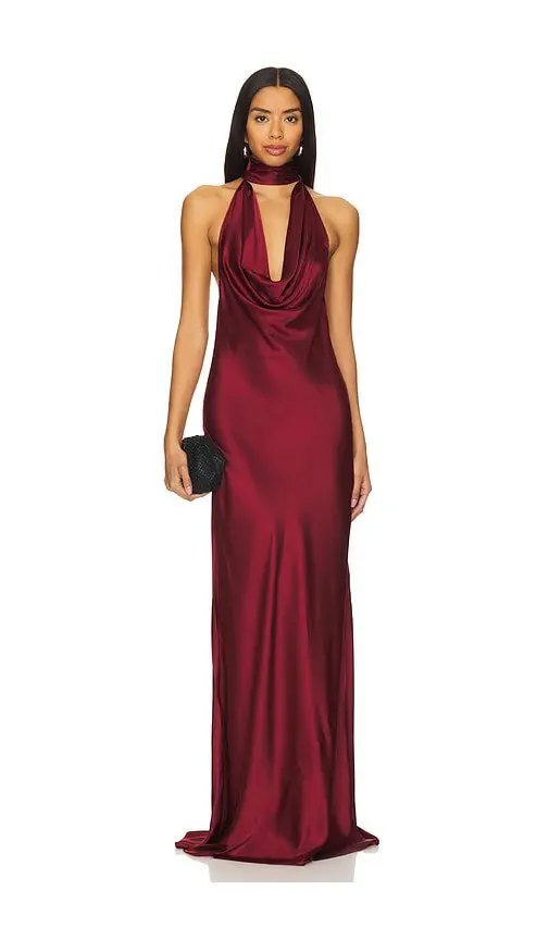 STONE COLD FOX X Amelia Gown - Cherry Red