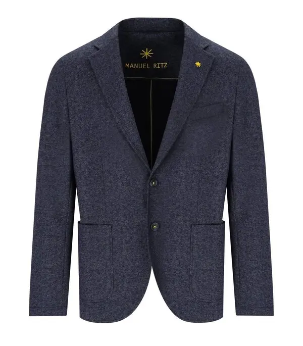 MANUEL RITZ Melange Single Breasted Jacket