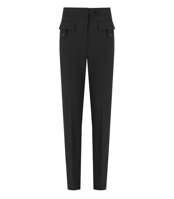 GANNI Twill Trousers With Pockets