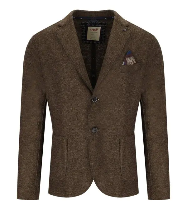 BOB Dover Single-breasted Jacket - Brown