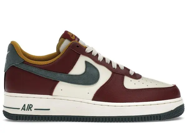 Nike Air Force 1 Low '07 Lv8 Vintage - Coconut Milk/dark Team Red/bronzine