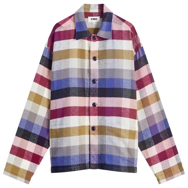You Must Create Pj Check Overshirt - Multi