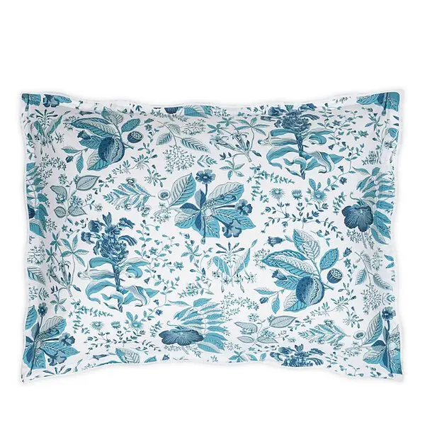 MATOUK Pomegranate Oversized Euro Sham - Prussian Blue