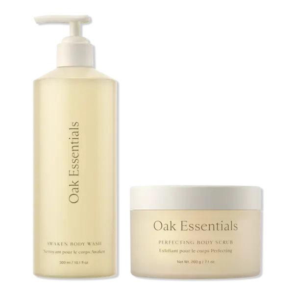 Oak Essentials Fresh Start Body Set