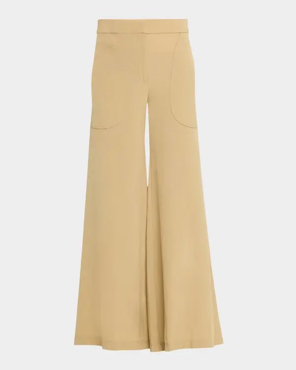 JBQ Oslo Wide-leg Pants - Biscotti