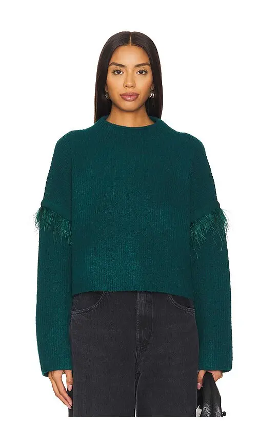 Saylor Tora Sweater - Evergreen