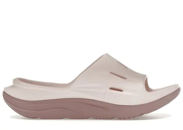 Hoka One One Ora Recovery Slide 3in - Cosmic Pearl/quartzite