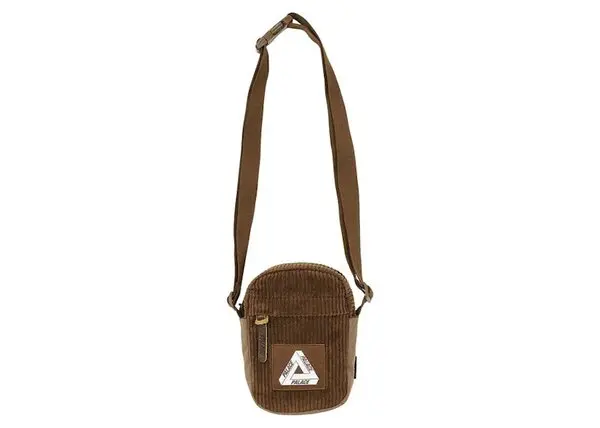 PALACE Corduroy Shot Bag - Brown