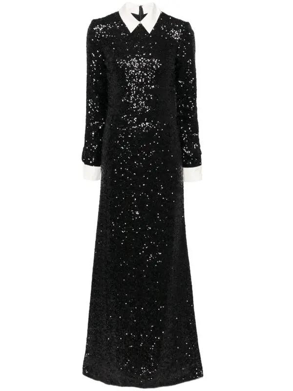 MACGRAW Neo Gothic Sequin Gown