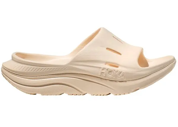 Hoka One One Ora Recovery Slide 3in - Vanilla
