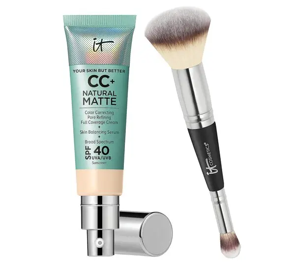 IT COSMETICS Cc+ Natural Matte With Heavenlyluxe Brush - One-color
