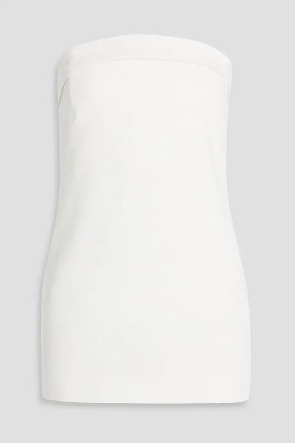 NICHOLAS Strapless Crepe Top