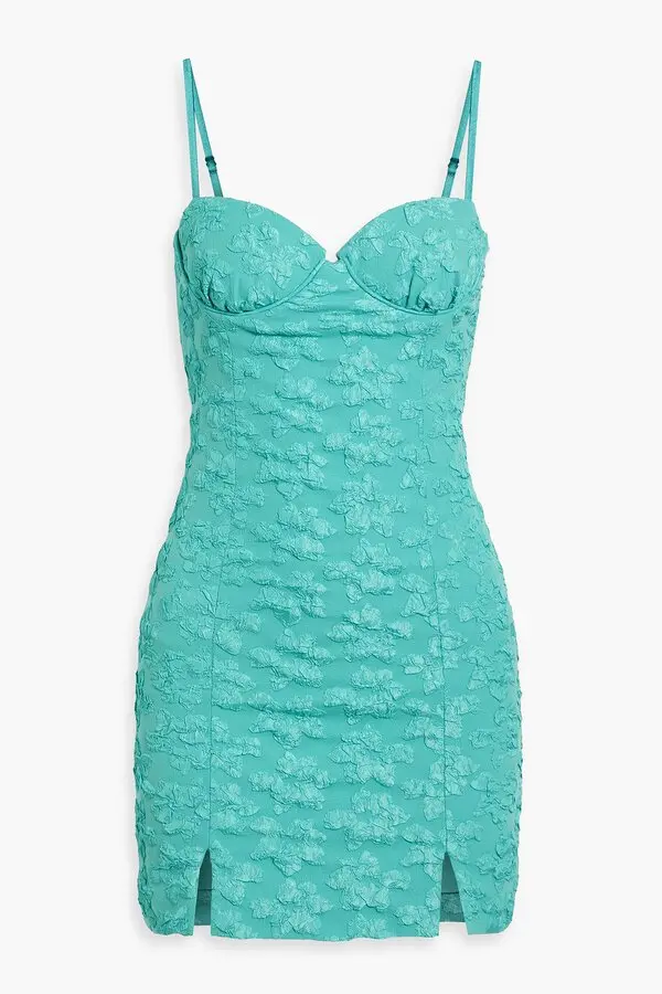 Remain Birger Christensen Cloqué Mini Dress
