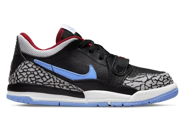 JORDAN Legacy 312 Low - Black/valor Blue/university Red