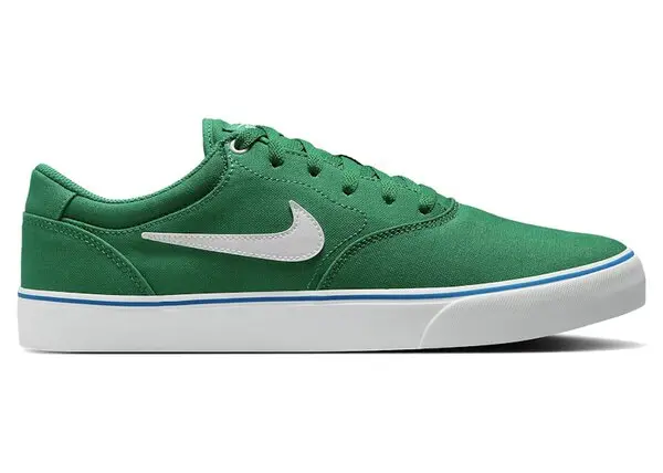 Nike Sb Chron 2 Canvas Sneakers - Malachite/star Blue