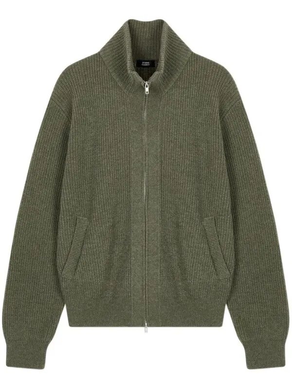 STUDIO TOMBOY Zip-up Wool Jacket
