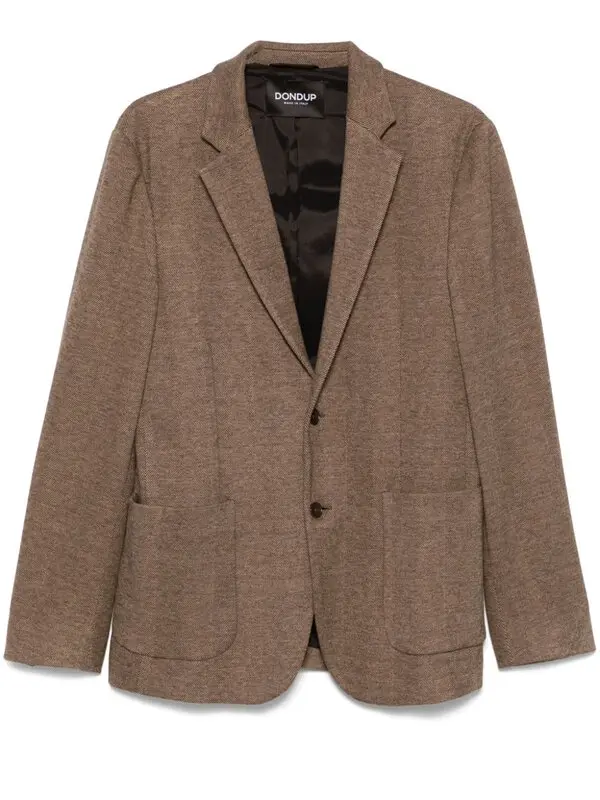 DONDUP Herringbone-pattern Blazer