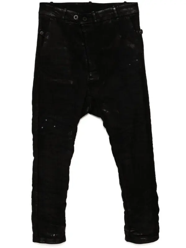 Boris Bidjan Saberi Moulded Drop-crotch Jeans