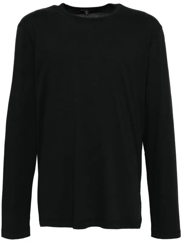 JAMES PERSE Lotus T-shirt - Black