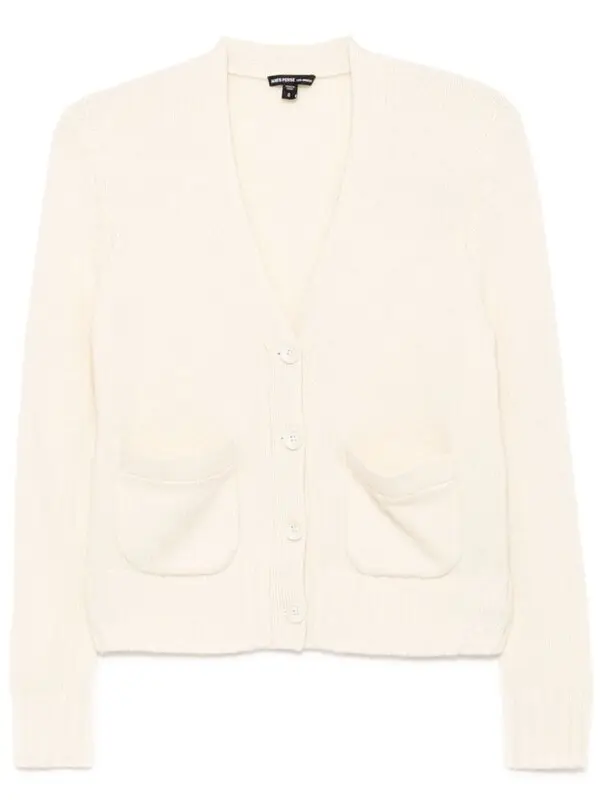 JAMES PERSE Recycled Cashmere Cardigan - Neutrals