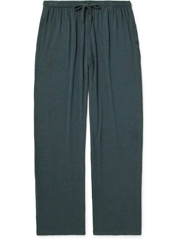 Derek Rose Marlowe Stretch Micro Modal Jersey Pyjama Trousers - Gray