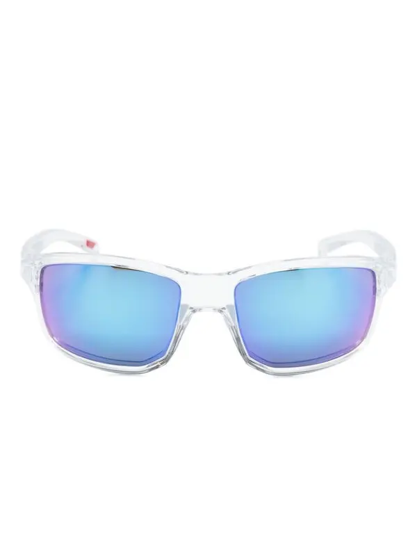 Oakley Gibston Rectangle-frame Sunglasses - Neutrals