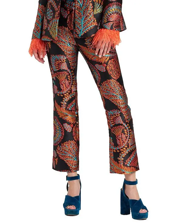La DoubleJ 24/7 Jacquard Pants - Jacquard Sicomore Black
