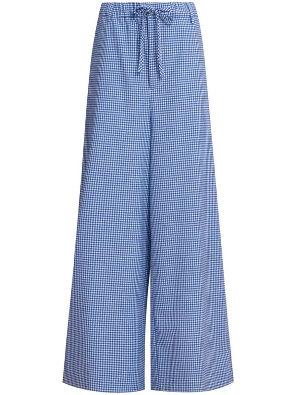 Marni Gingham-patterned Trousers
