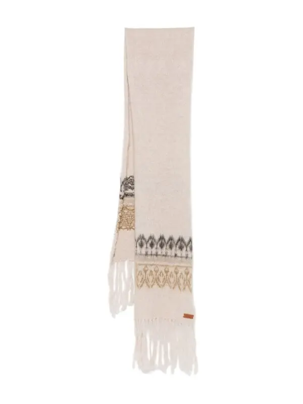 Isabel Marant Dayna Scarf - Neutrals