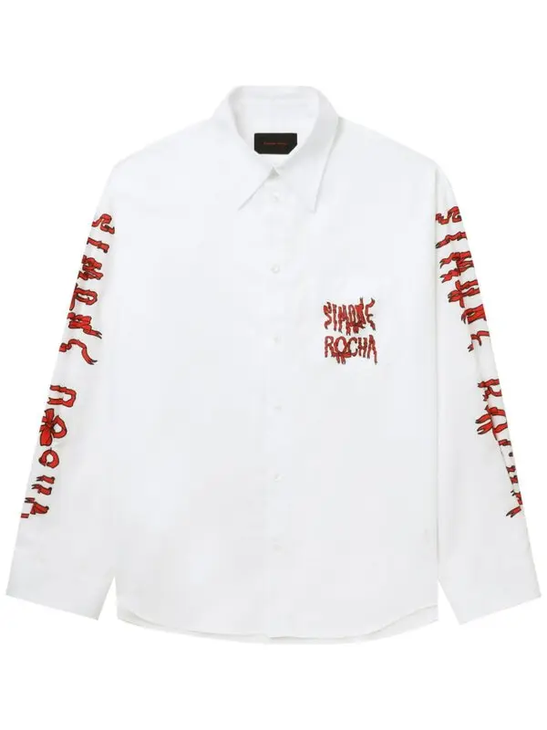 Simone Rocha Logo-print Shirt