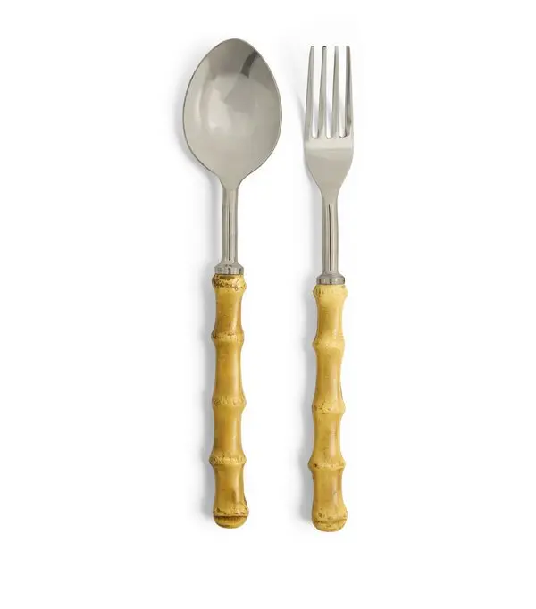 LES-OTTOMANS Bamboo Serving Set
