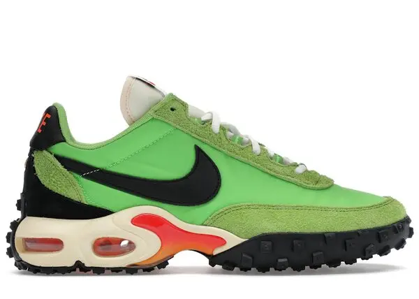 Nike Max Waffle Racer Sp - Action Green/black/total Orange