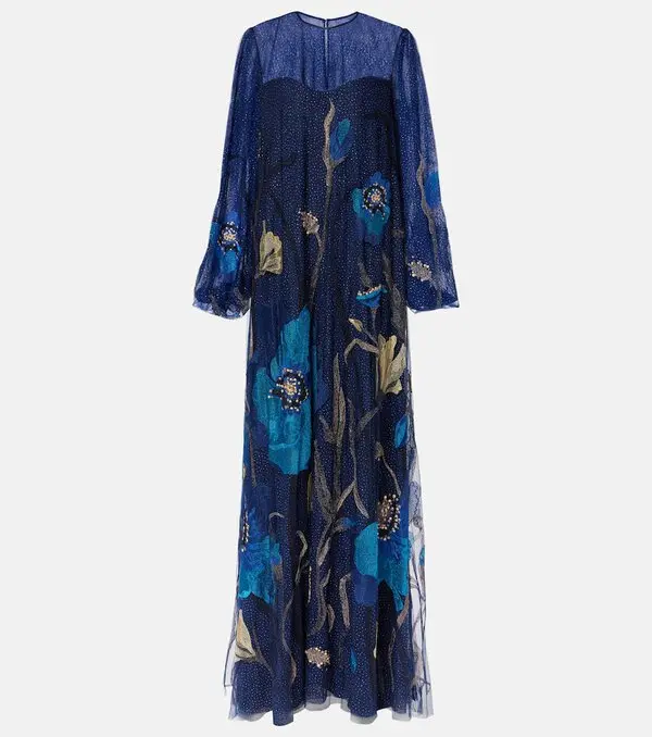 Costarellos Embr Kaftan