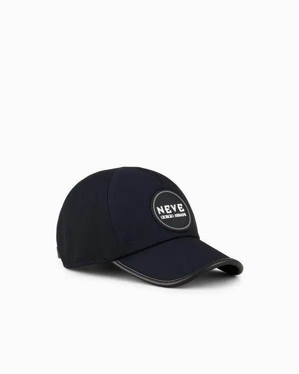 Giorgio Armani Neve Technical Nylon Baseball Cap - Blue