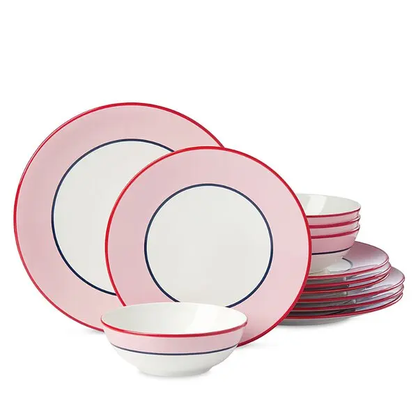 Kate Spade New York Make It Pop 12 Piece Dinnerware Set