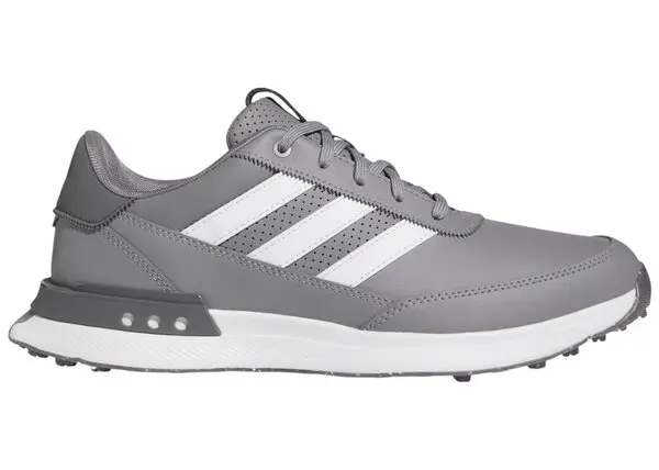 Adidas S2g 24 Leather Spikeless Golf - Grey Three/cloud White/grey Five