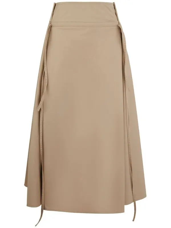Ports 1961 Ribbon Fastening Midi Skirt