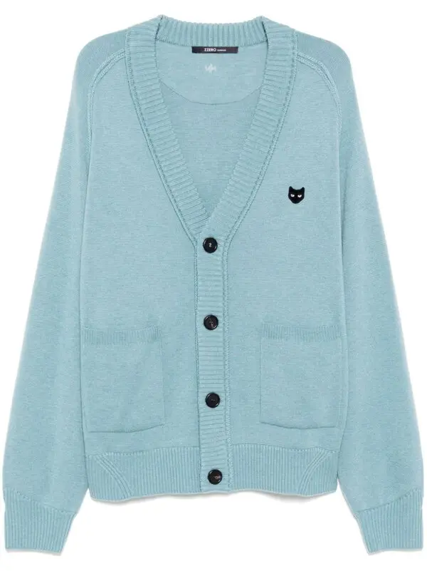 SONGZIO Panther Raglan Cardigan - Blue