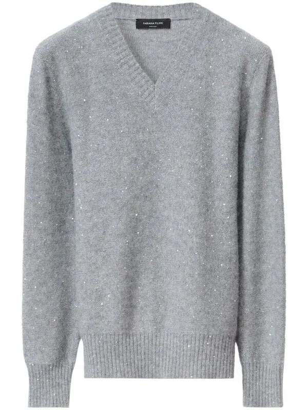 Fabiana Filippi Sequin-embellished Sweater