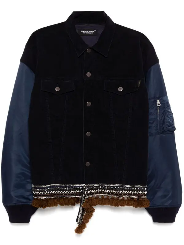 UNDERCOVERISM Corduroy Workwear Jacket - Blue