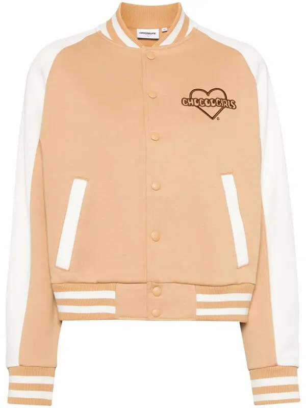 CHOCOOLATE Embroidered Logo Jacket