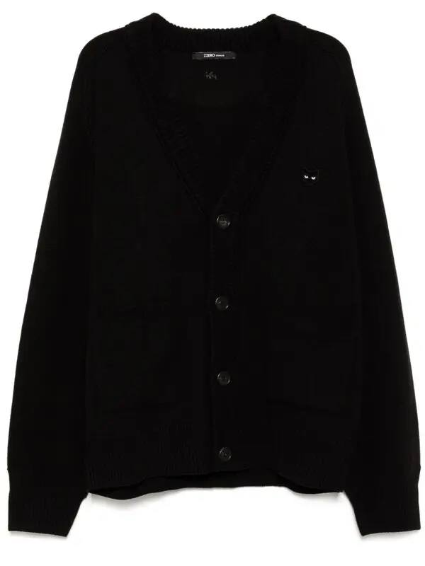 SONGZIO Panther Raglan Cardigan - Black