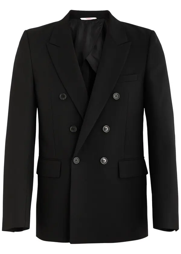 Saint Laurent Double-breasted Wool Blazer