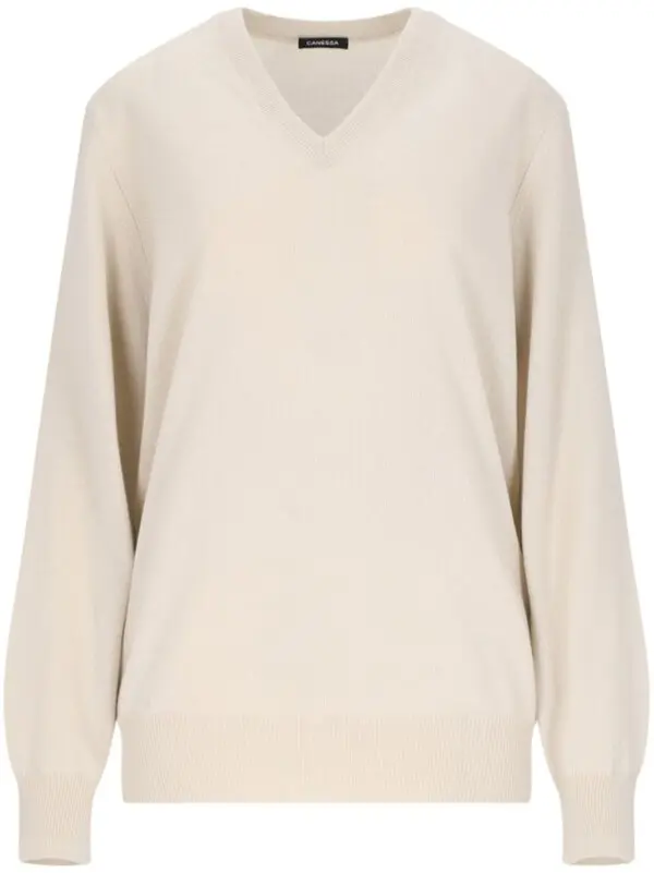 CANESSA Cashmere Sweater - Neutrals